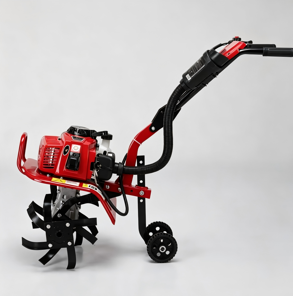 BraveBear BHCT48B Handheld Mini Cultivator Tiller 63cc 2T Mix Fuel ...