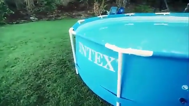 INTEX 28200 305*76cm Round Blue Family Fun Frame Pool