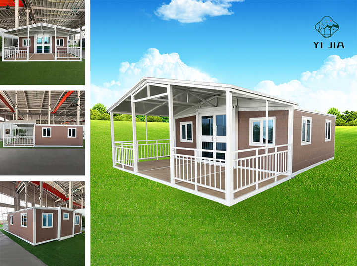 Eco-friendly Mobile Home - 2 Bedroom Portable Prefab House