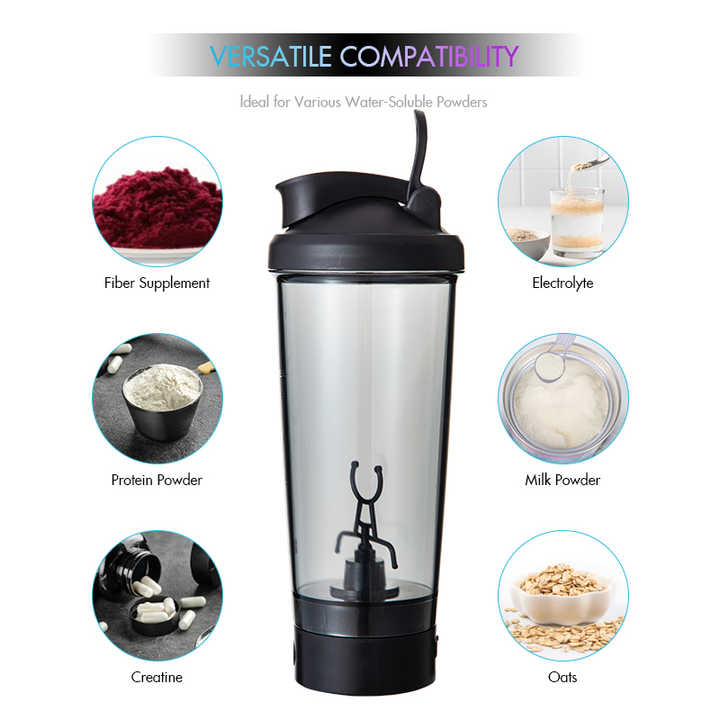 Electric Shaker Bottle - USB Charging Tritan Protein Cup