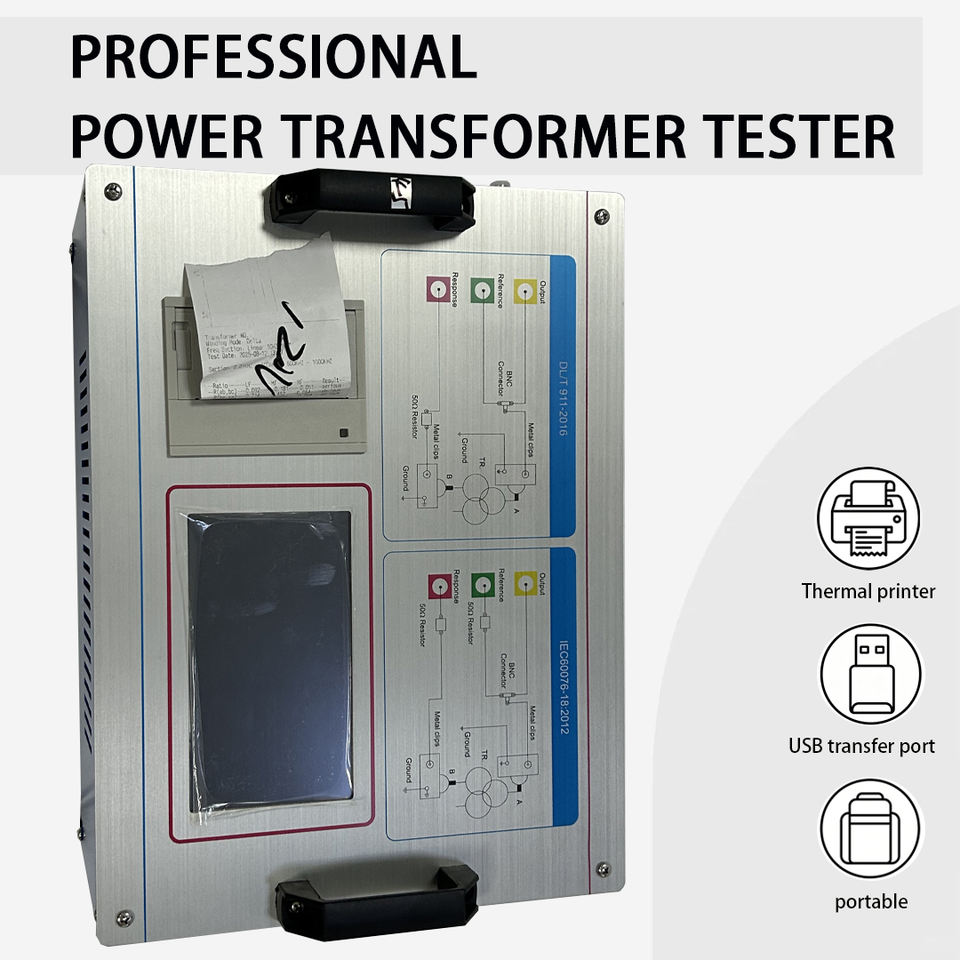High Input Impedance Transformer SFRA Analyzer - Sweep Testing for ...