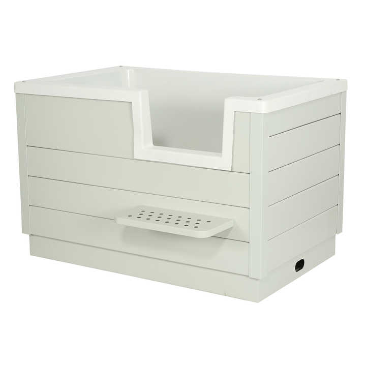 Walk-in Tub High Class Fiberglass Pet Bathing Tub Step-in Inline Pet ...