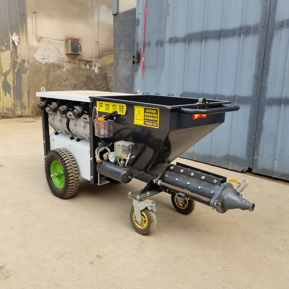 Industrial Mortar Cement Spray Machines Electric Plaster Spraying ...