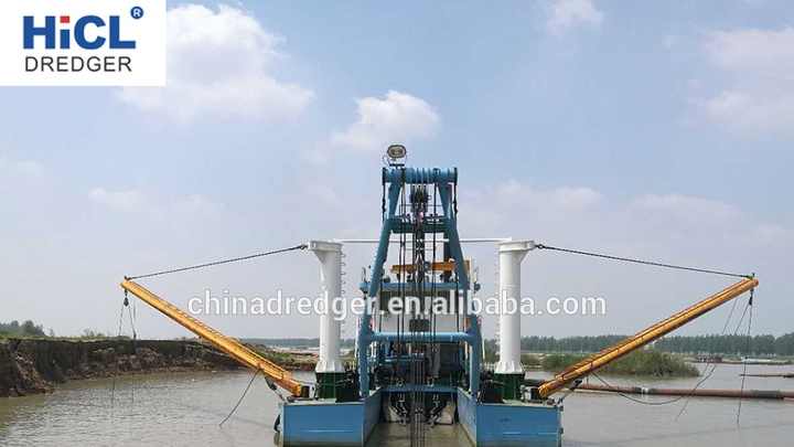 2020 HICL draga astillero 24 pulgadas 5000m 3/h de draga de succión ...