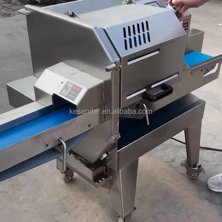 Fully Automatic Meat Slicing Machine Cheese Slicer Cooked Meat Cutter ...