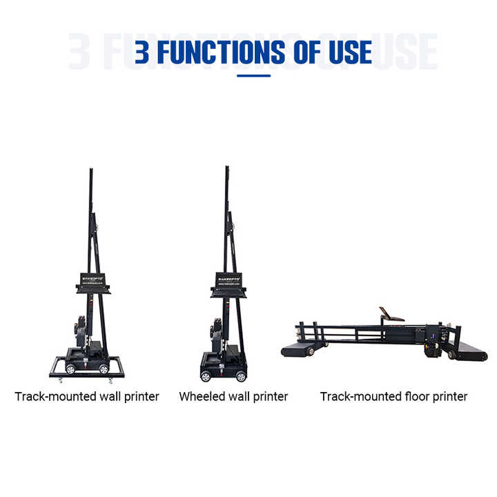 Low Cost Wall Printer with Epson DX7 Printhead Wall Printing Machine ...