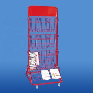 Buy Freestanding brochure display wire holder with Custom Designs ...