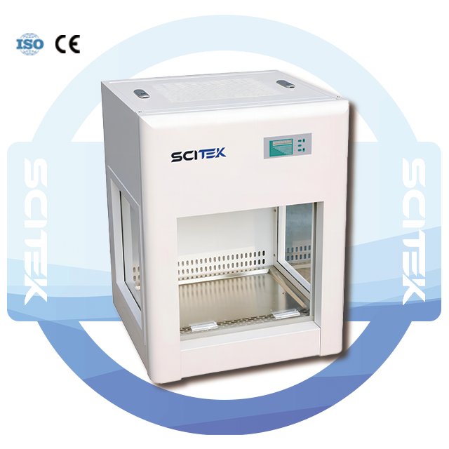 SCITEK 5ft Vertical Laminar Flow Cabinet HEPA Filter Laminar air Flow ...