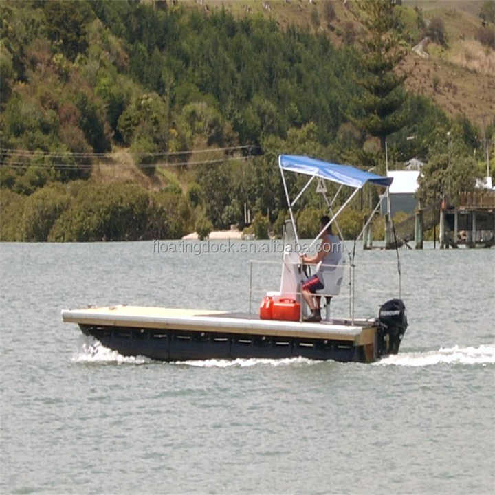 Easy Installation DIY Modular Floating Pontoon House Boat - Durable ...