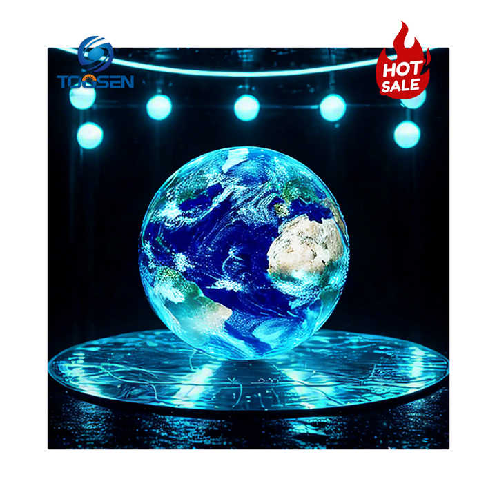 TOOSEN Customized Indoor Spherical LED Globe 3D Display IP65 Exhibition ...