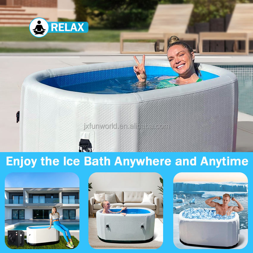 Ice Bath Cooling System Ice Bath Machine Inflatable 1hp Water Chiller ...