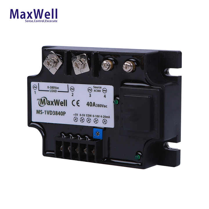 40A 4-20ma,0-10v,potentiometer Single Phase Ac Voltage Regulator Module ...