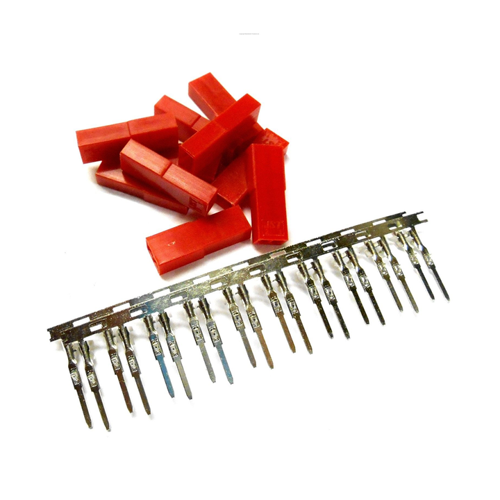 JST Female Plug 2 Male Y Connector PVC RC Parallel Wire Cable for ...