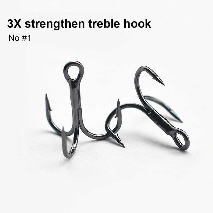 Spinpoler Fishing Hook Pike Chain Stinger Rig Swivel System 5g 10g 15g ...
