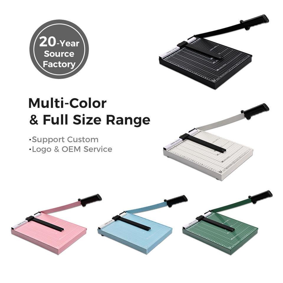 Wholesale A3 A4 B5 Manual Paper Cutter Multi-Colors RoHS Steel Base ...