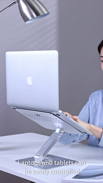 P30Pro Factory Customized 360 Rotating Foldable Laptop Stand Aluminum ...