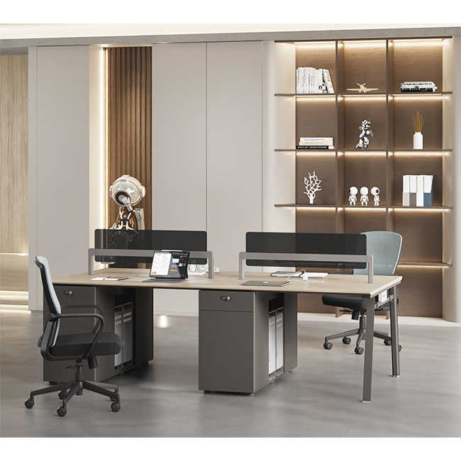 Modern Commercial Modular Design Wooden Office Furniture Space-Saving ...
