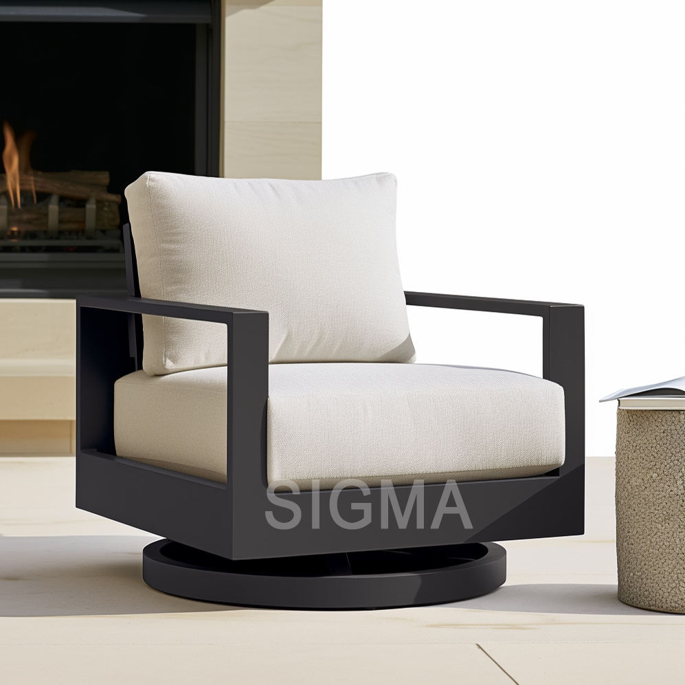Sigma Customized Outdoor Patio Furniture Cast Aluminum Outdoor Lounge ...