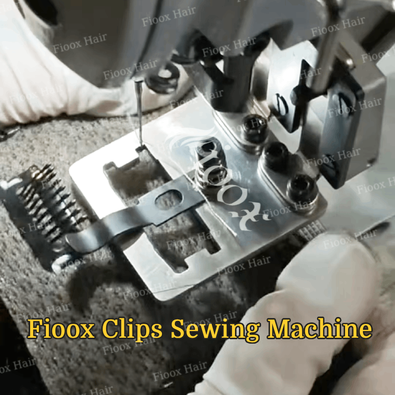 2027 Automatic Clip Hair Sewing Machine Clip-on Topper Toupee Clip Tape ...