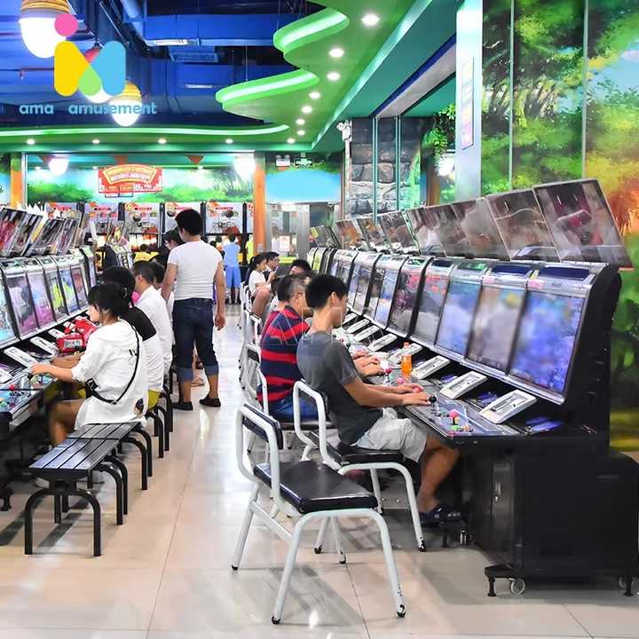 AMA Amusement 2025 Electric Desktop Fighting Boxing Arcade Machine ...