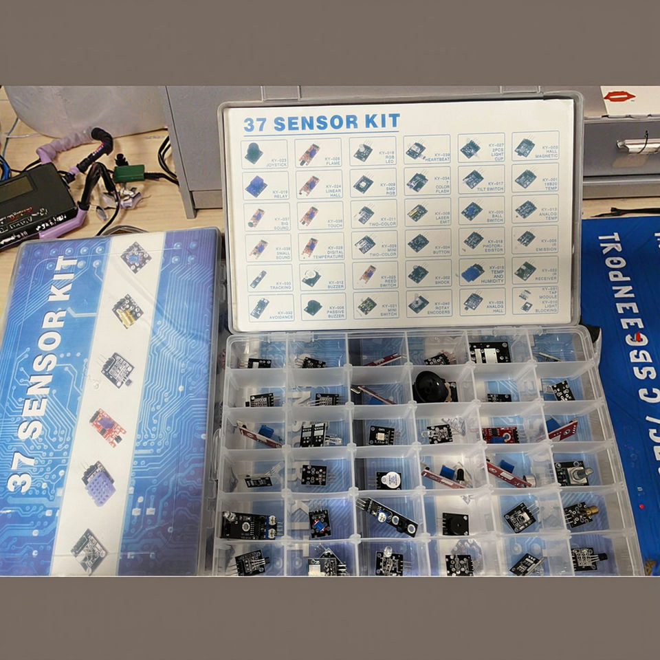 Intelligent Standard Brand Car Sensor Kit with 37 Kinds of Modules and ...