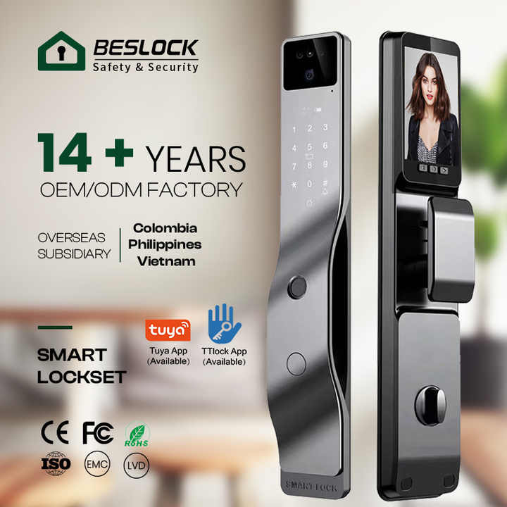 Smart Door Lock with 3D Face Recognition - Secure & Convenient