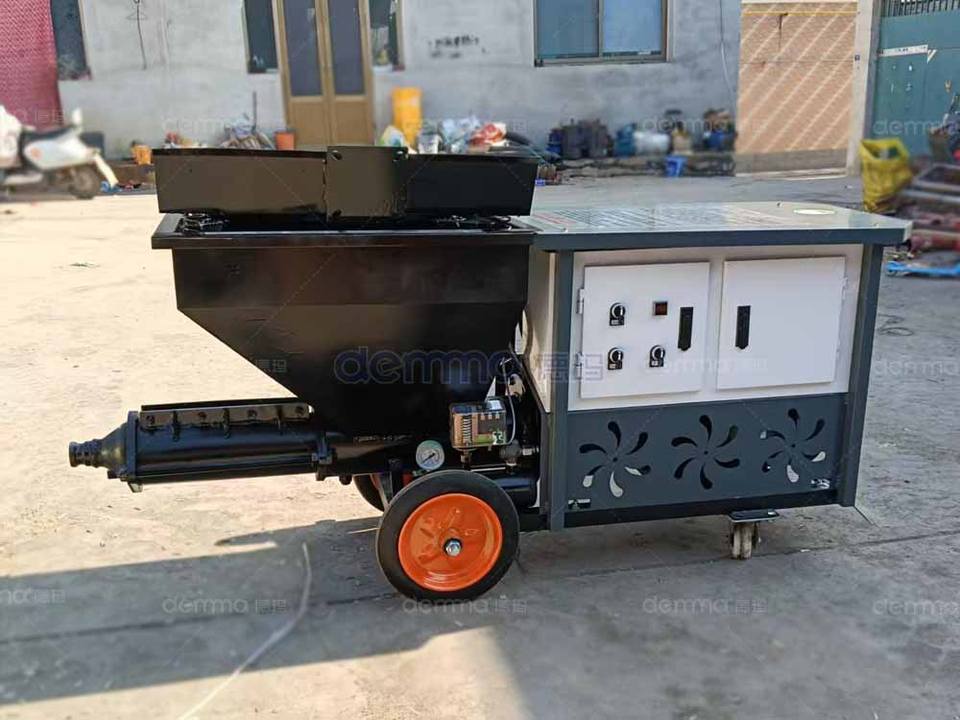 Wall Plaster Machine Mortar Concrete Mixer Automatic Spraying Mortar ...