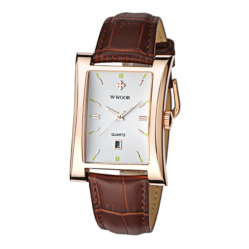Timeless Precision: Quality Quartz square thin watches for men for ...