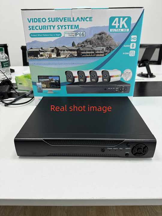 H.265 AHD Plug-and-Play Network Video Recorder DVR with Wide-Angle CMOS ...