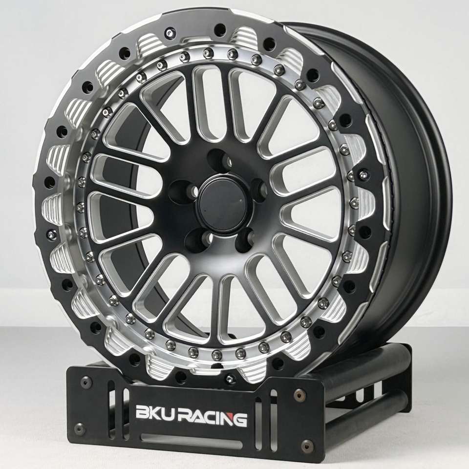 Bku Forged Classic Beadlock Wheels for Corvette C7 C8 C6 C5 ZR1 Z06 18 ...