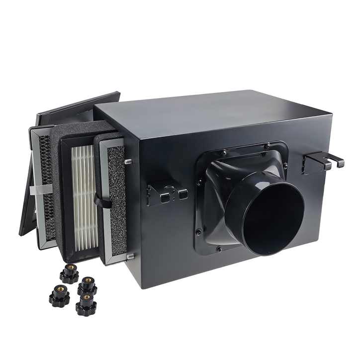 Metal PM2.5 Filter Box with HEPA Filter - High Efficiency