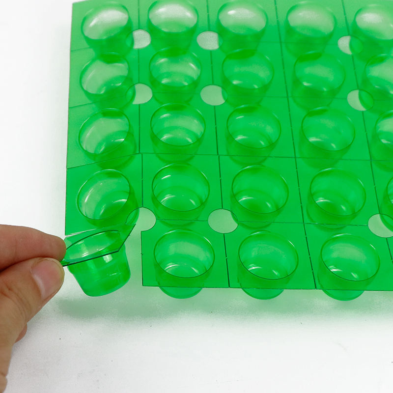 25 Holes Empty PVC Capsule Blister Packing Sealable Tablet Packaging ...