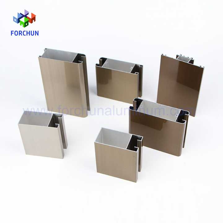 6000 Series Electrophoresis Champagne Anodized Aluminum Sliding Windows ...