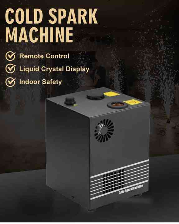 200g Small Cold Sparkler Composite Machine 750w Spark Machine Wheel ...