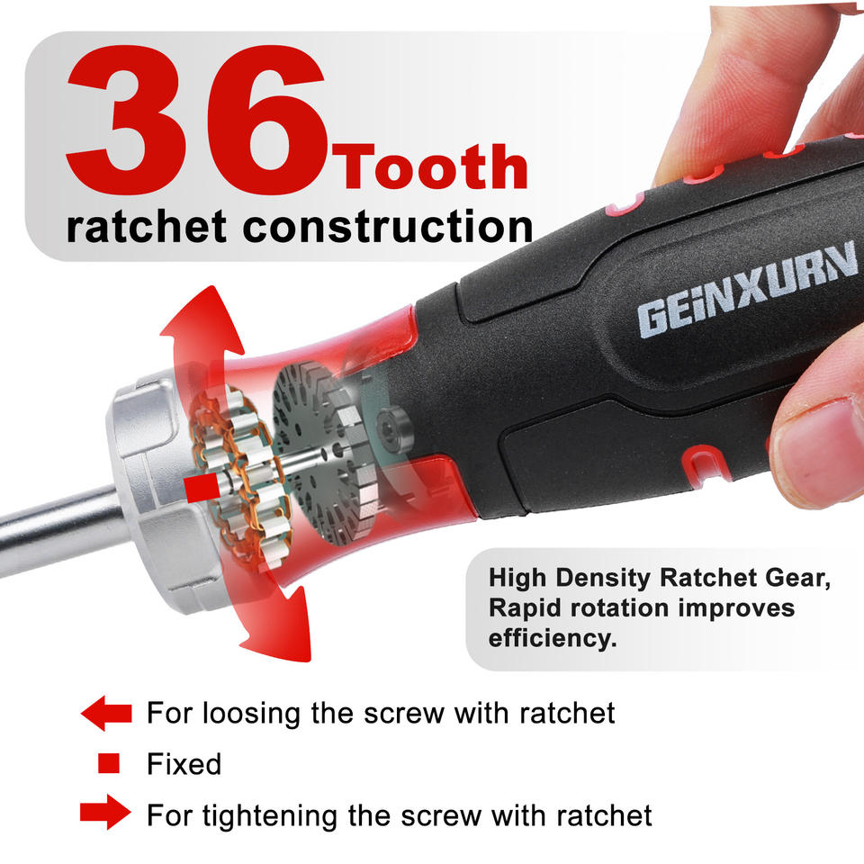 36-Tooth Ratchet Industrial Multifunction Interchangeable CRV ...