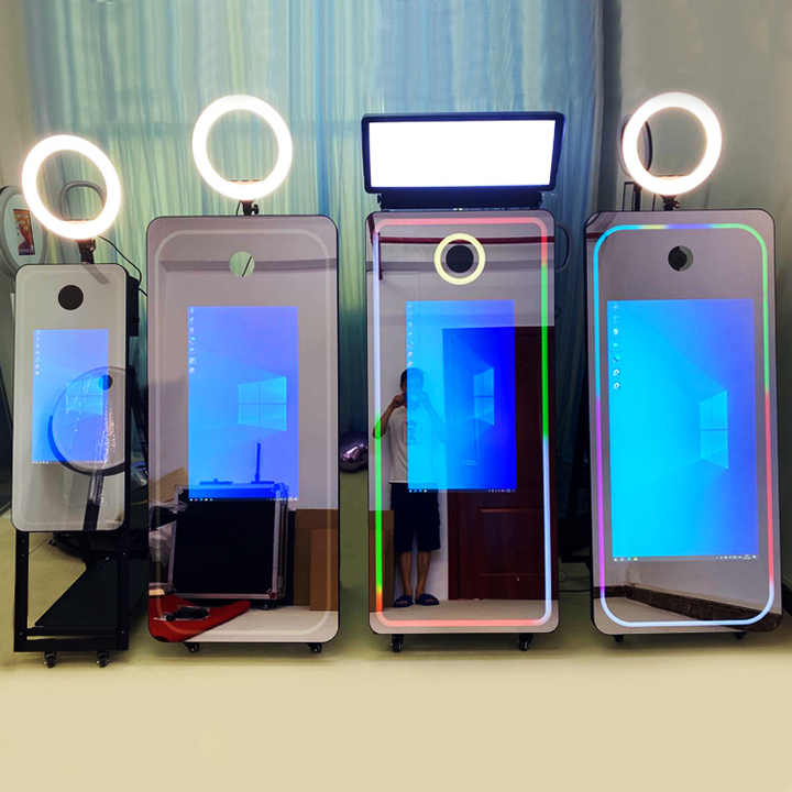 70 Inch Magic Mirror Photo Booth - Canon Camera & Printer
