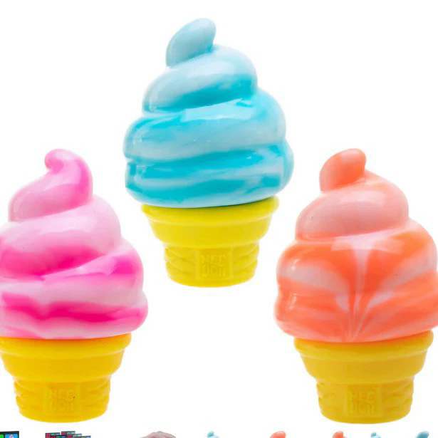 New Torch Ice Cream Cone Slow Rebound Toy Stress Relief Squeeze Toy ...