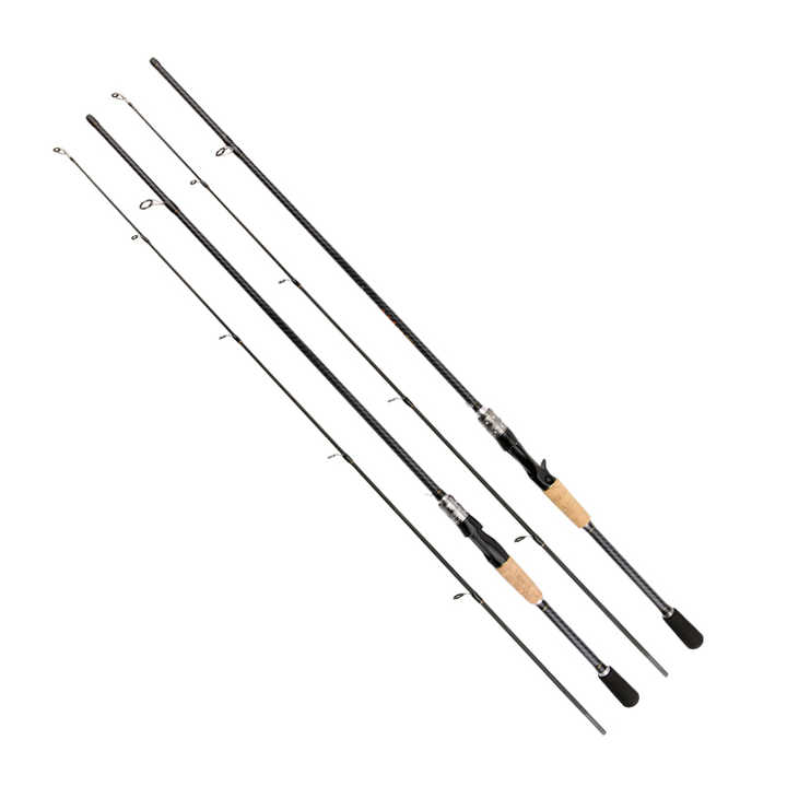 Ultralight Power Medium Carbon Fiber Rods for Bass Fishing