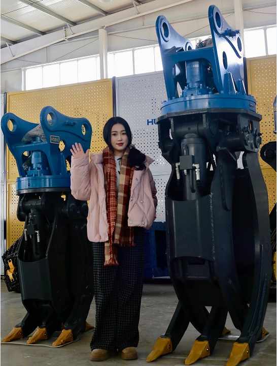 High Ship Speed 5-10Ton Excavator Metal Wood Boom Hay Scrap Metal ...