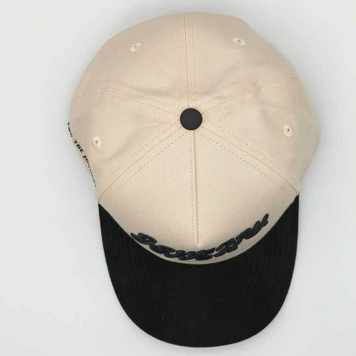 Middle Crown OEM Structured 5 Panel Cap Cotton Suede Sports Baseball ...
