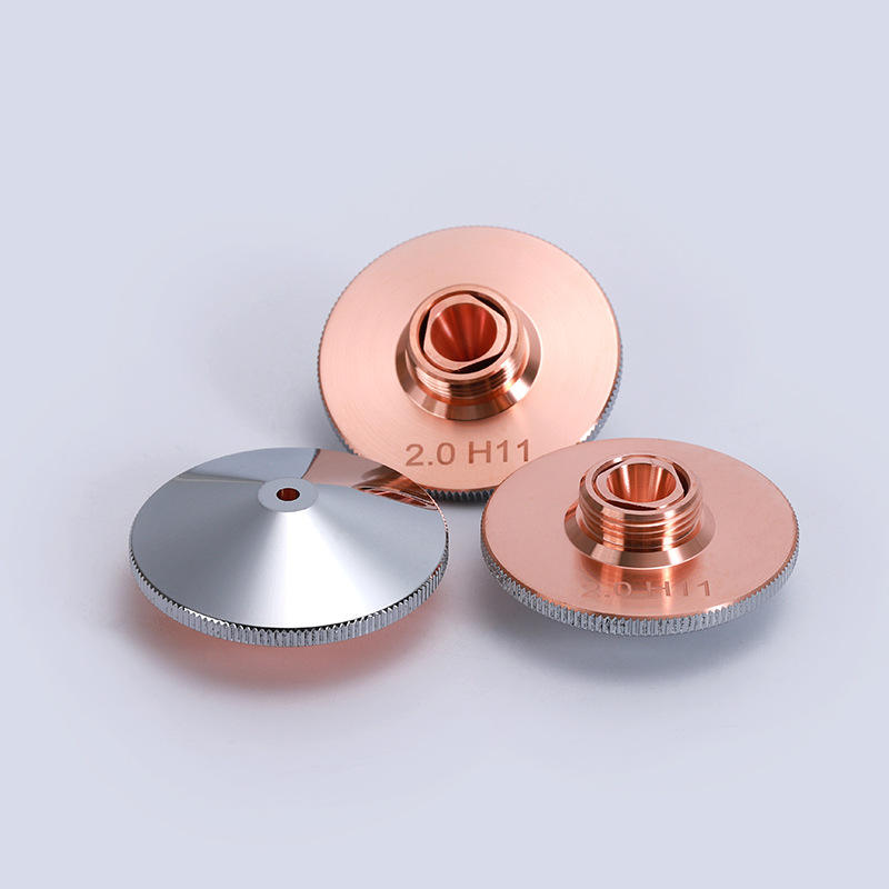 D28 M11 H15 Single Double Layer Copper Laser Cutting Nozzle for Fiber ...