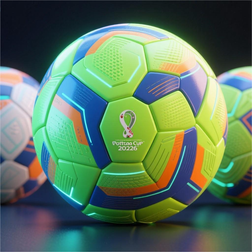 High Quality Custom Soccer Ball New Design 2026 for World Cup Size 5 ...