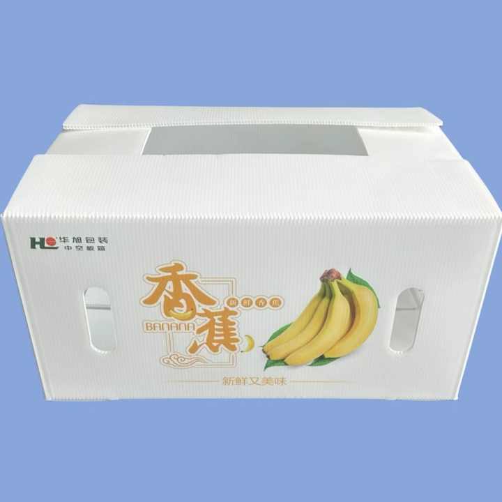 Banana Fruits/vegetables Packaging Coroplast Box Customized Broccoli ...