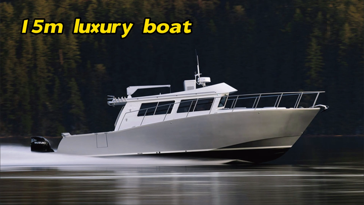 Aluminum Cabin Boats 15 M - Luxury Speed Boat for Sale