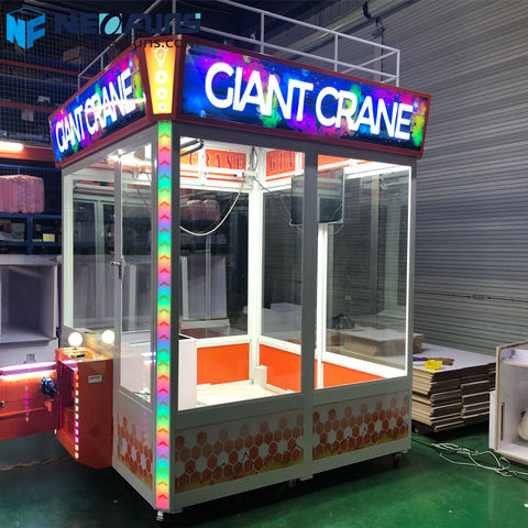 Neofuns Lucky Box Crane Machine Single Claw Crane Big Prize Winning ...