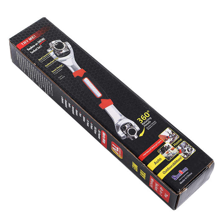 48 Tools in One Tiger Socket Wrench - Versatile & Durable
