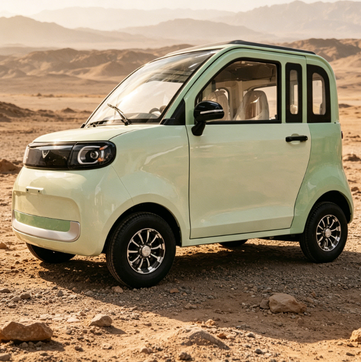Mini SUV Popular 2 Doors Electric 3 Wheeler Enclosed Electric Car ...