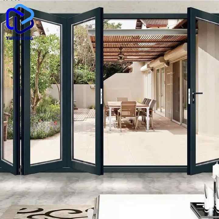 Exterior Internal Interior Outdoor Tri Sliding Accordion Bi Fold High ...
