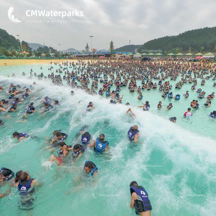 Tsunami Wave Pool - Customizable Outdoor Wave-Making Machine