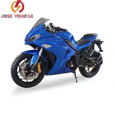 5000w High Speed Racing Electric Motorcycle for Adult with led light ...